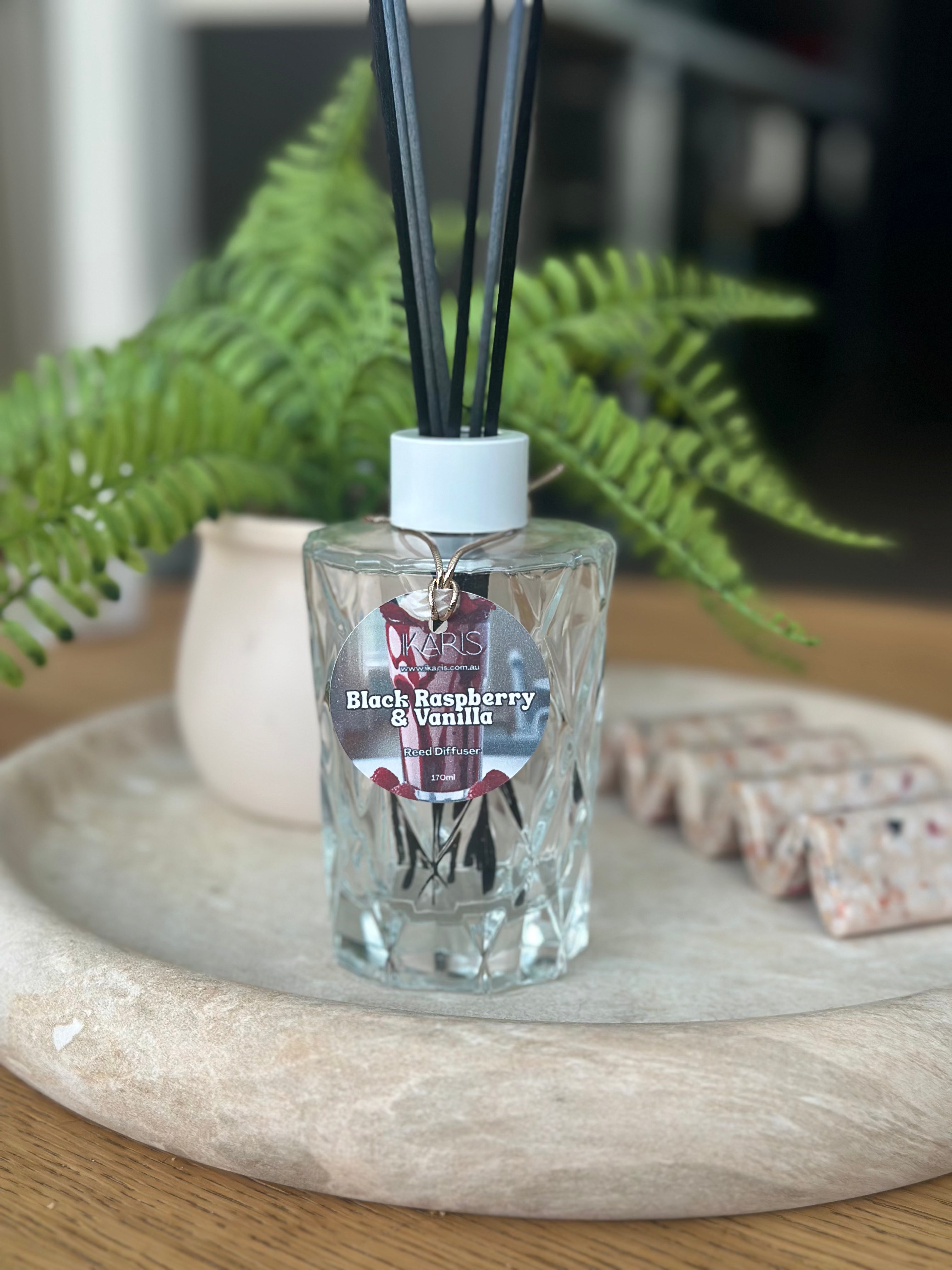 Black Raspberry & Vanilla Reed Diffuser – Ikaris